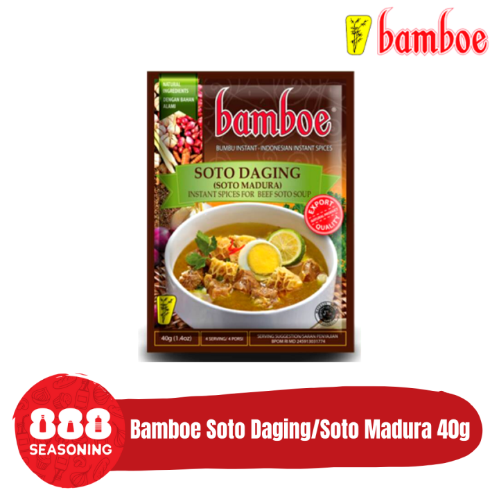 BAMBOE SOTO MADURA/ SOTO DAGING 40g | Lazada Indonesia