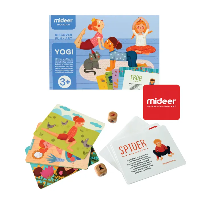 Mideer Yogi Cards Yoga Activity for Kids | Lazada PH