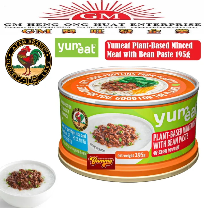 Yumeat Plant-Based Minced Meat with Bean Paste 195g | Lazada