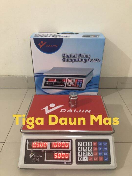 Timbangan Barang Digital 30 kg / Timbangan Laundry/ Timbangan sembako | Lazada Indonesia