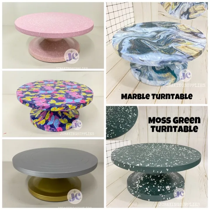 ☟Heavy Duty Cake Turntable Cake Turner 30cm 12inchesღ | Lazada PH