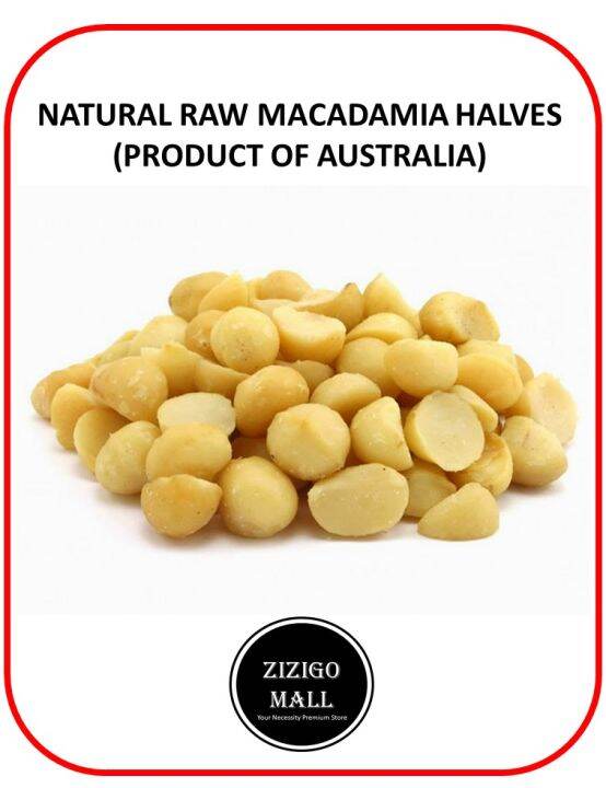 Raw Macadamia Nut Halves Australia Premium Grade 500gm | Lazada