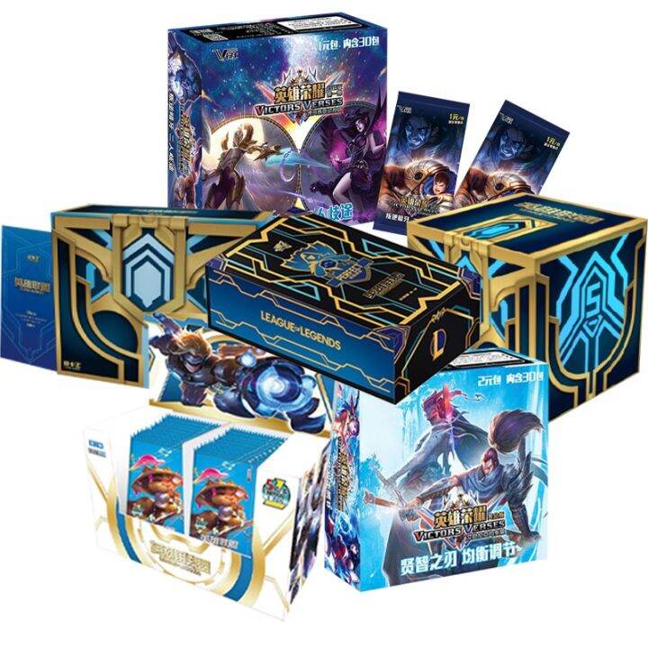 League Of Legends Collection Cards Game Kda Series Anime Game Szr Ice And Snow Festival