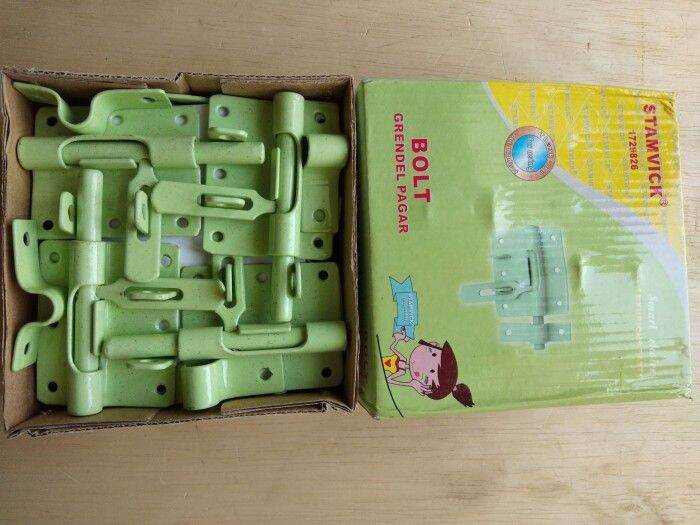 MG - Grendel Gudang Square Tebal Overpall 3 Inch Stamvick Slot Kunci ...