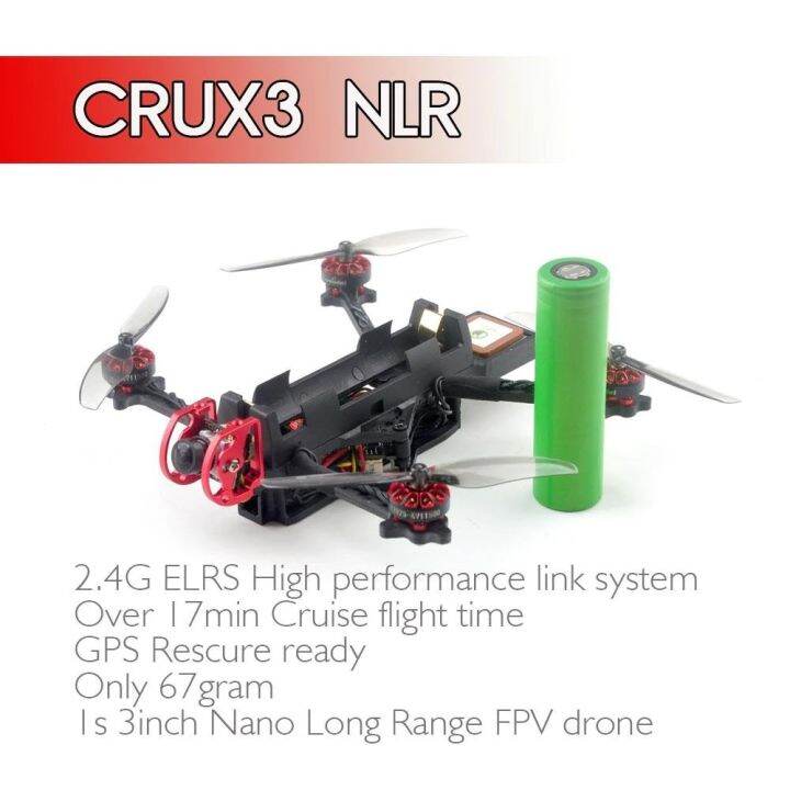 【FPV】โดรน FPV Racing Freestyle ยี่ห้อ HappyModel รุ่น Crux3 NLR ELRS 2 ...