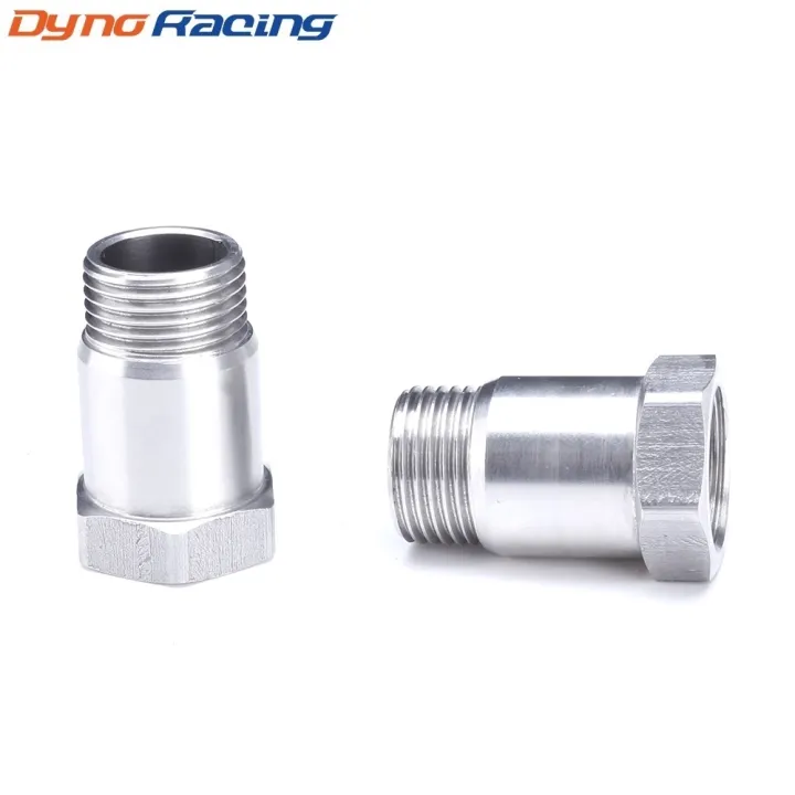 2pcs/lot 304 Stainless Steel M18 X 1.5 Bung Thread O2 Oxygen Sensor ...