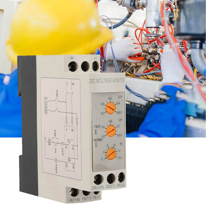 Relay Motor Overvoltage Protector DC 12V/24V/36V/48V Overvoltage ...