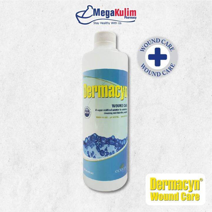 Dermacyn Wound Care Solution 500mL | Lazada