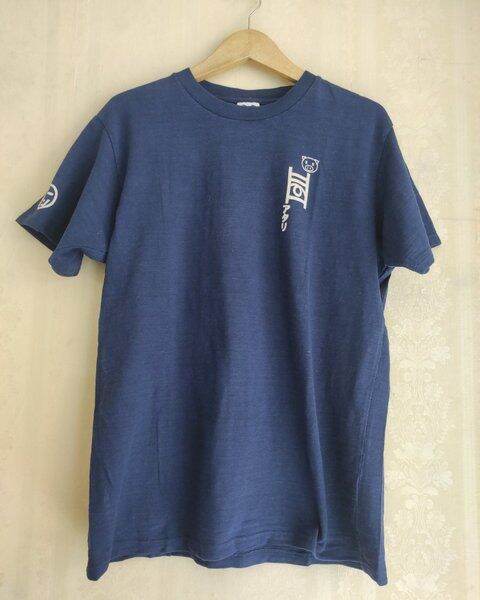 Kaos Oblong Buden Shouten Biru Corak Gambar Babi | Lazada Indonesia