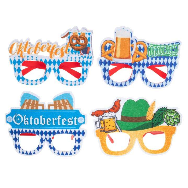 【hot】 Party Eyeglasses Beer Glasses Festival Bavarian Props Sunglasses ...