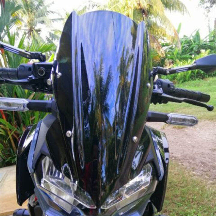 Motorbike For Kawasaki Z250 Z400 2019 2020 2021 2022 2023 Windscreen ...