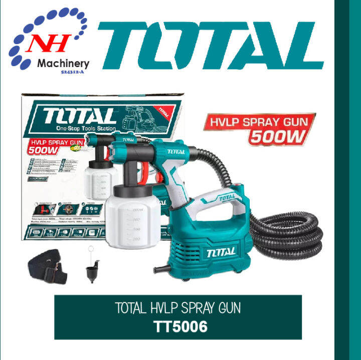 Total Electric Floor Based Spray Gun HVLP (500w) - TT5006 | Lazada