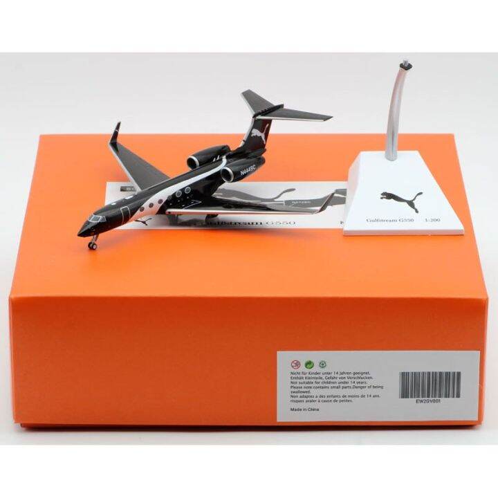 EW2GV001 Alloy Collectible Plane Gift JC Wings 1:200 Talon Air G-V G650 ...