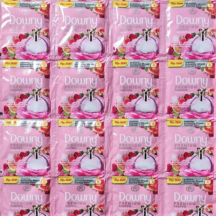 Downy Renceng 12 Sachet - Kemasan 10 ml - Pelembut dan Pewangi Pakaian ...