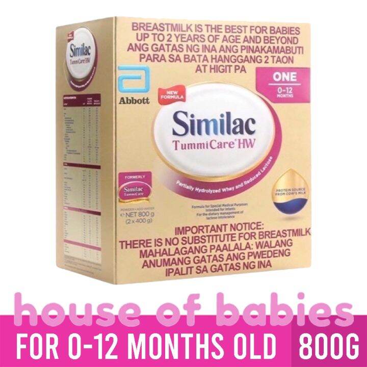 Similac TummiCare HW One 800g 0-12 Months Old Infant Formula | Lazada PH