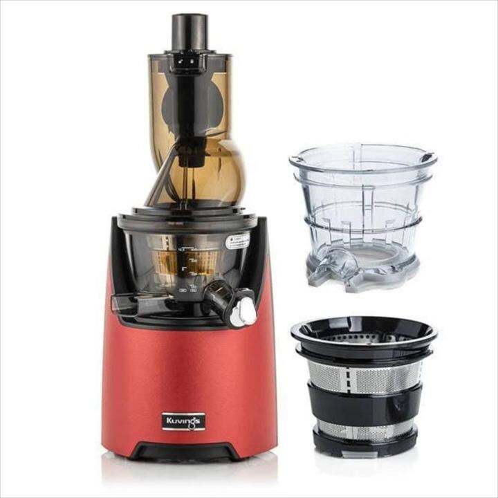 Kuvings Cold Press Whole Slow Juicer EVO820 - Matt Dark Red | Lazada Indonesia