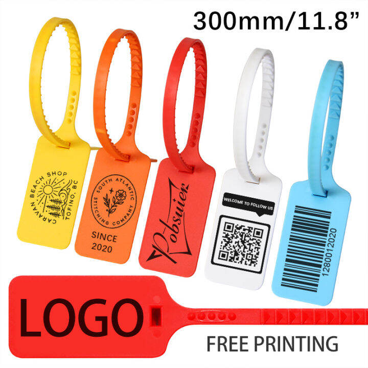 Zip Tie Tags Plastic Tamper Seals Fire Extinguisher Numbered Zip ...