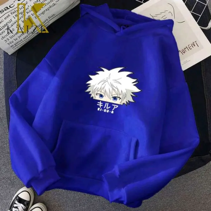 KILLUA HUNTER X HUNTER HOODIE JACKET Asian size Actual photo | Lazada PH