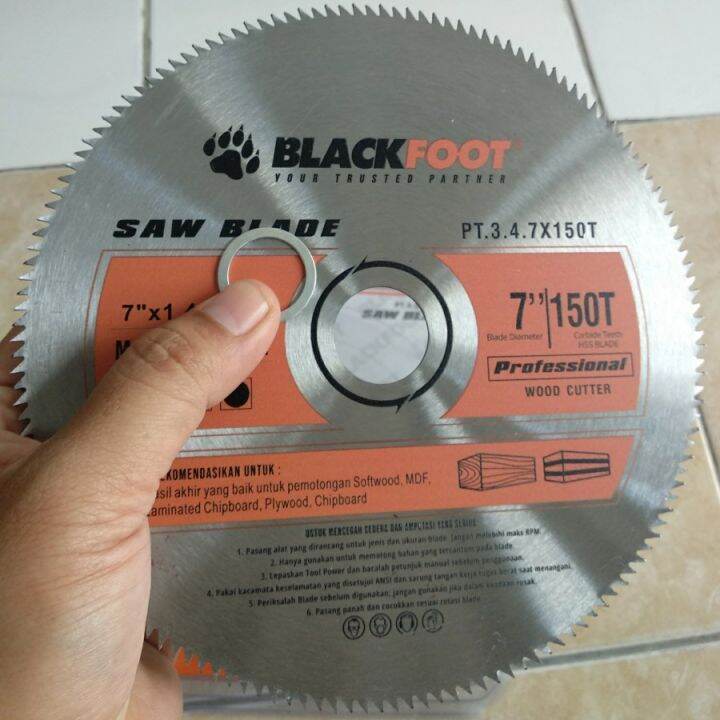 Saw Blade 7 inch x150T / Mata serkel 7 inch 150 gigi / Mata potong ...
