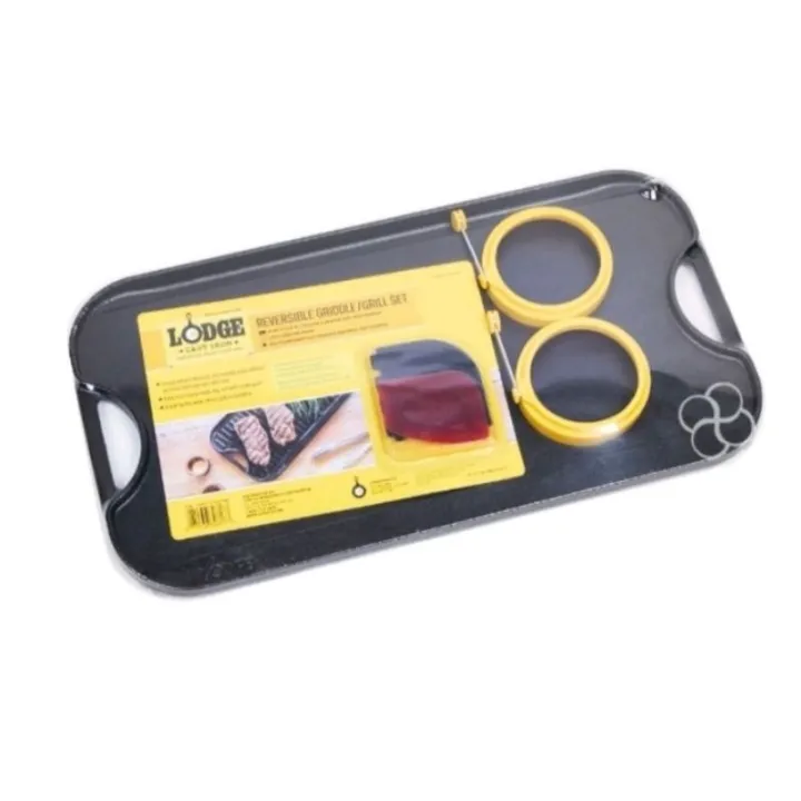 LODGE PRO-GRID CAST IRON REVERSIBLE GRILL GRIDDLE PAN - (ORIGINAL ...