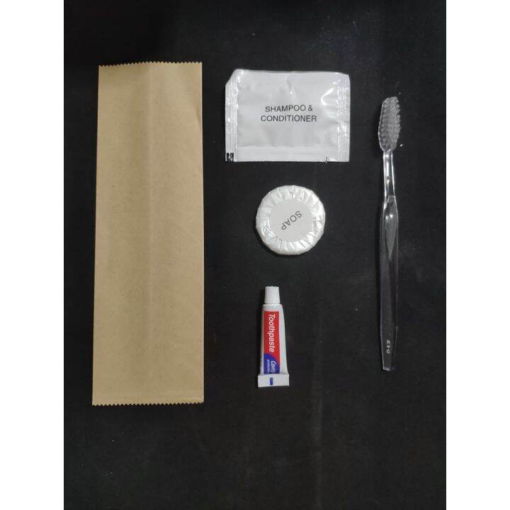【SK】100 sets Hotel Guest Kit Set Travel Kit Hotel Kit☞ | Lazada PH