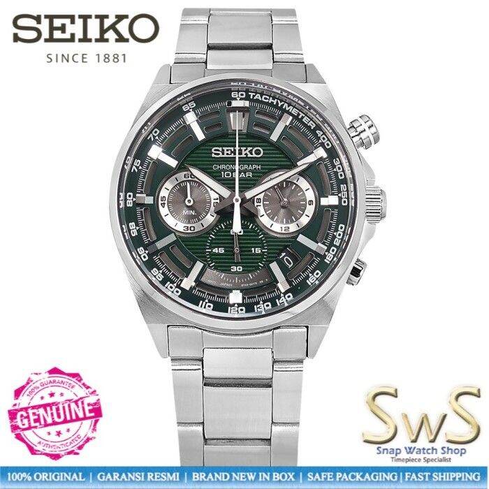 Jam Tangan Pria SEIKO Chronograph SSB405 SSB405P1 Original Garansi ...