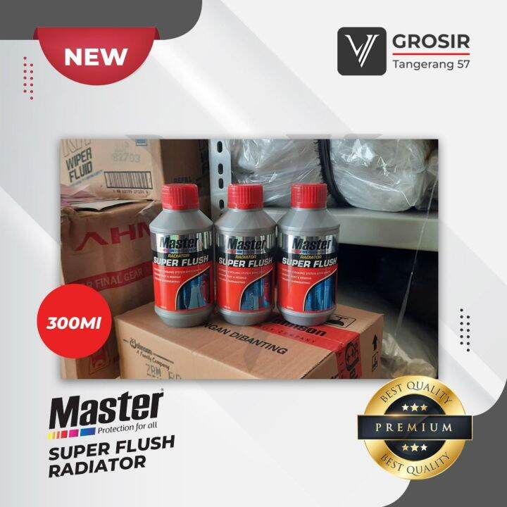 Master Super Flush Radiator Kuras Radiator Mobil 300ML COD | Lazada ...