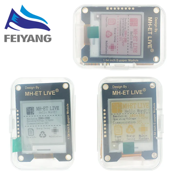 MH-ET LIVE 1.54 Inch Epaper Module E-paper E-Ink EInk Display Screen SPI Support GlobalPart For ...