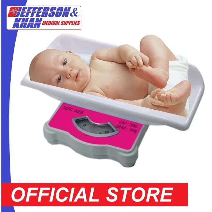 Mechanical Infant Baby Weighing Scale with Tray 20kg capacity - Baby ...