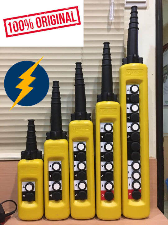 SCHNEIDER XACA PENDANT CONTROL STATION / CRANE PENDANT / ELETRIC HOIST ...