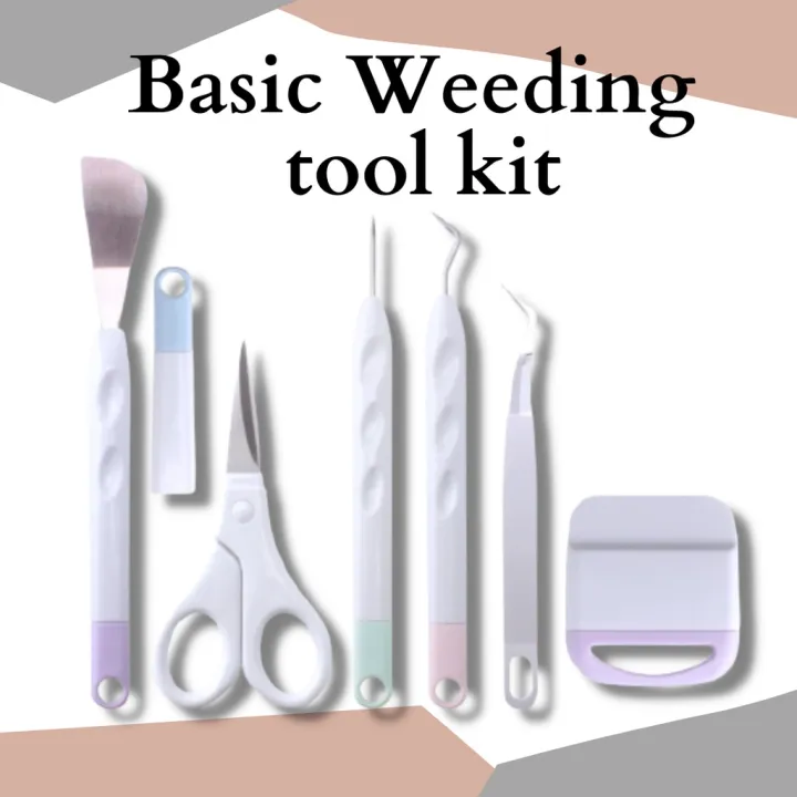 Basic Weeding tool kit for cricuit silhouette | Lazada PH