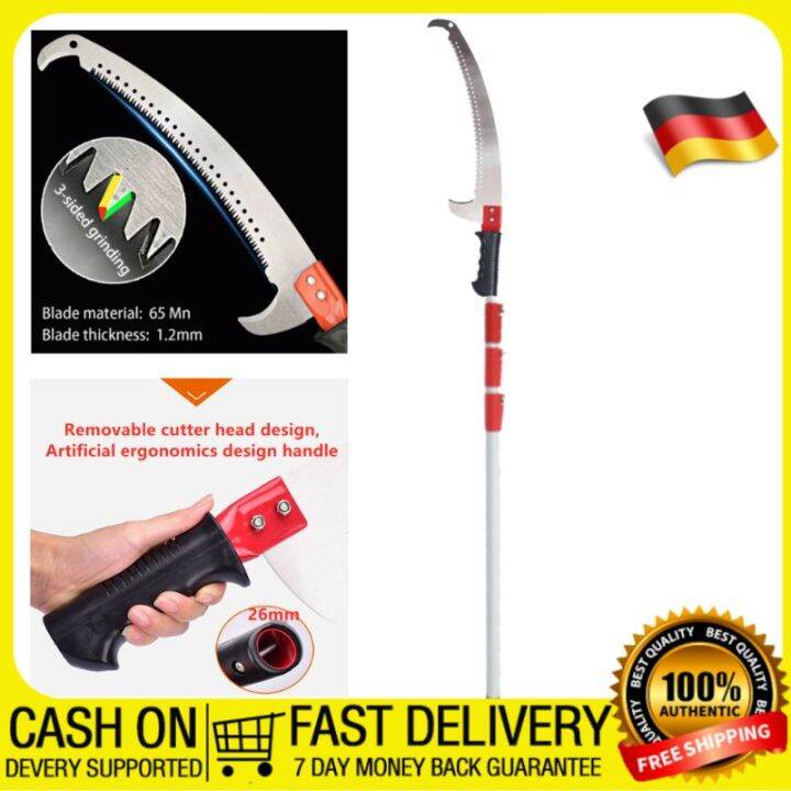 Extendable Tree Telescopic Pruner with Saw Long Handle Tall Pruning Saw ...