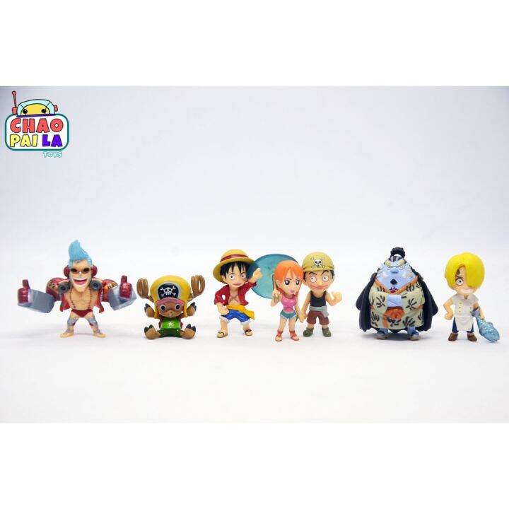 One Piece - Franky Chopper Luffy Nami Usopp Jinbei Sanji - Authentic FC ...