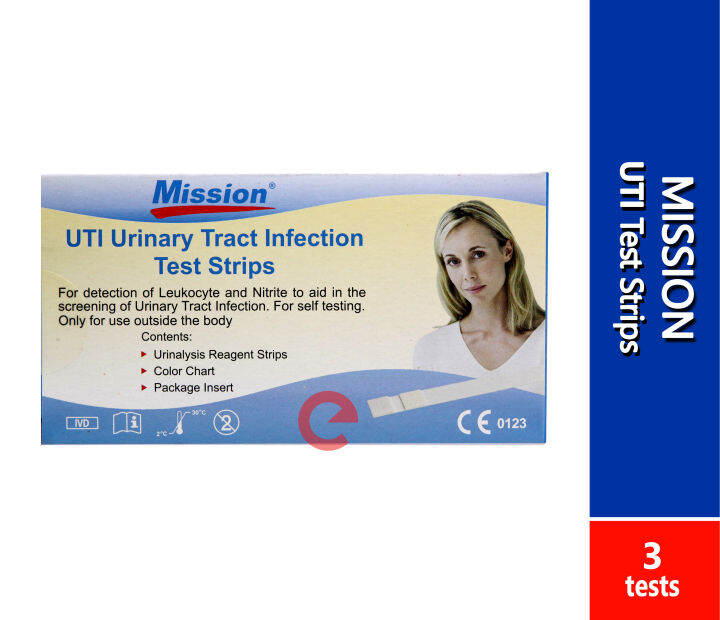 Acon Mission UTI Urinary Tract Infection Test Strips (Leukocyte ...