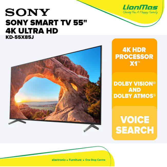 SONY SMART TV 55" SON-KD-55X85J (CLEARANCE STOCK) | Lazada
