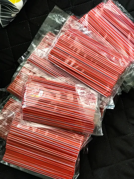 Coffee Stirrer Red Plastic 100 pcs/pack | Lazada PH