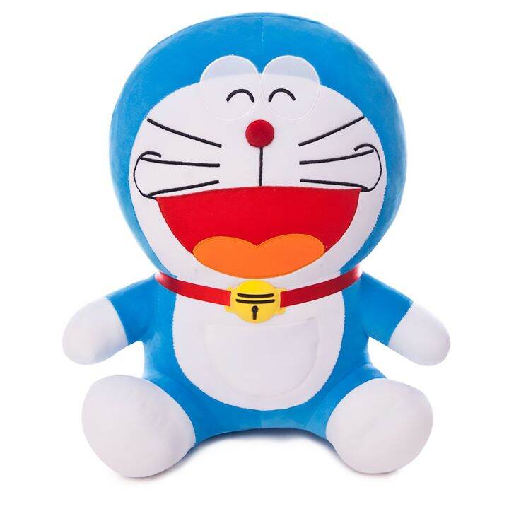 Doraemon Plush,10"Cute Sitting Smile Doraemon Stuffed Animal Doll ...