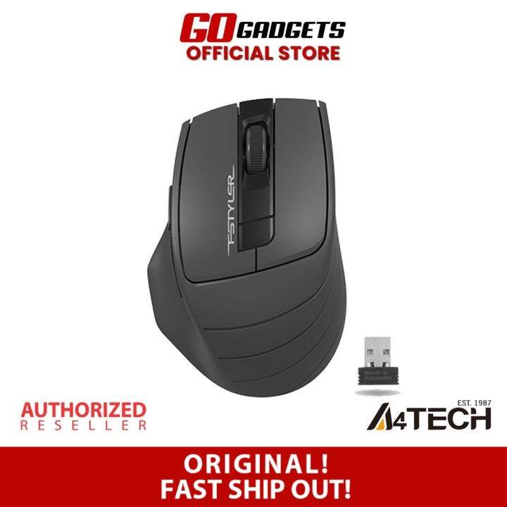 A4Tech Fstyler FG30 Wireless Mouse Grey | Lazada PH