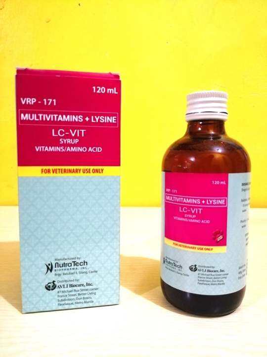 LC-VIT 120 ml Syrup Vitamins / Amino Acid | Lazada PH