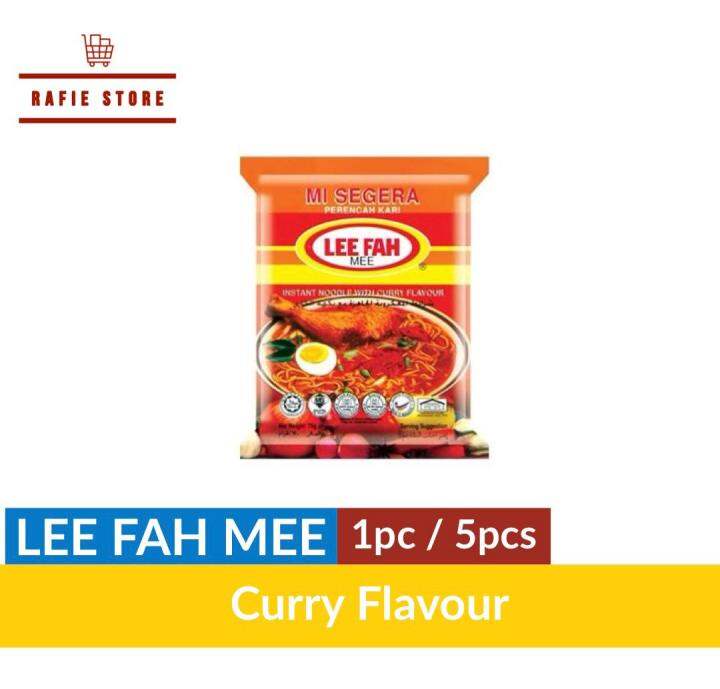 Lee Fah Mee Instant Noodles Curry Flavour 5pcs | Lazada