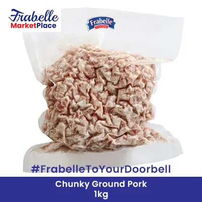 Frabelle MarketPlace Chunky Ground Pork 1kg | Lazada PH