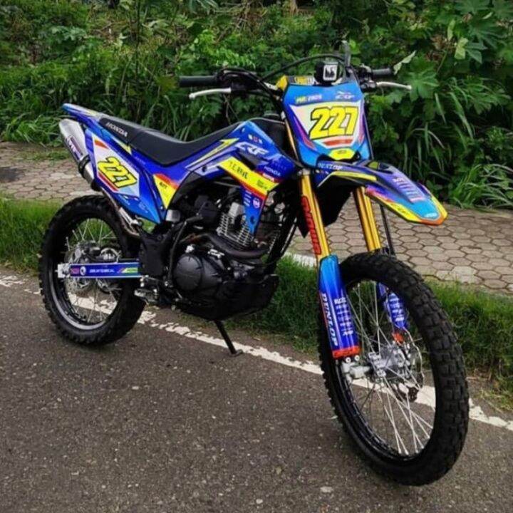 decal crf 150l full body keren / STIKER CRF 150 L BEBAS CUSTOM DECAL ...