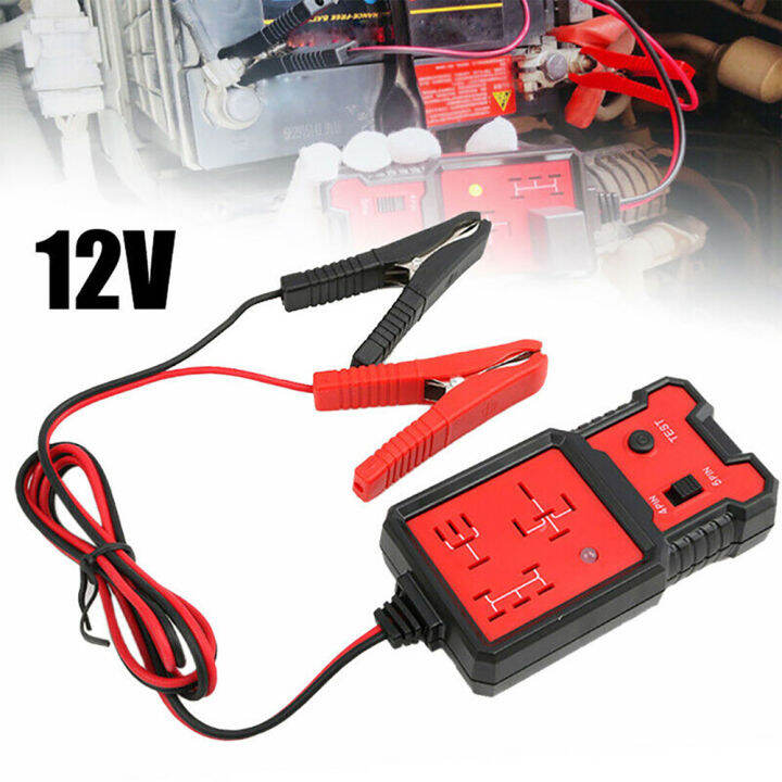 12V Auto Car Relay Tester Electronic Automotive Diagnostic Batter-y ...