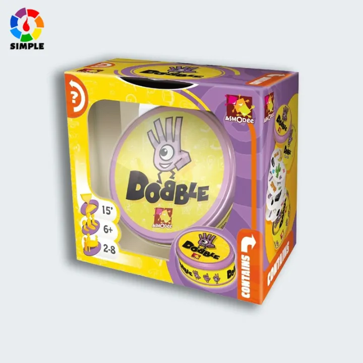 【คุณภาพสูง】Spot it Card Game - การ์ดเกม Dobble | Lazada.co.th