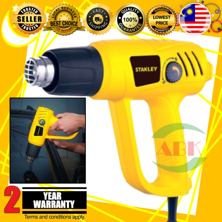 [100% ORIGINAL] STANLEY STEL670 HEAT GUN / ELECTRIC HOT GUN / HOT AIR ...