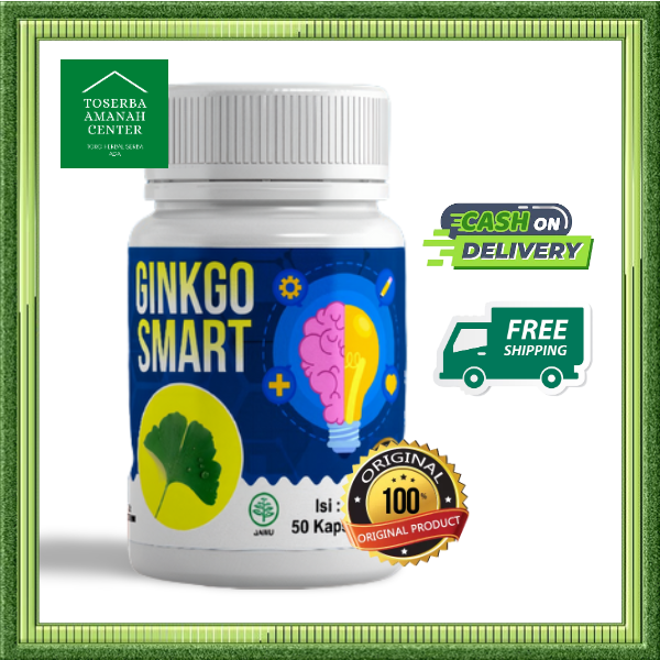 Ginkgo Smart Vitamin Otak Suplemen Otak Anak dan Dewasa Kecerdasan Daya ...