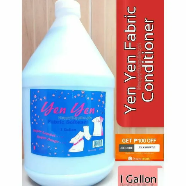 YenYen Fabcon Fabric Conditioner 1 Gallon yen yen how to use vinegar in ...