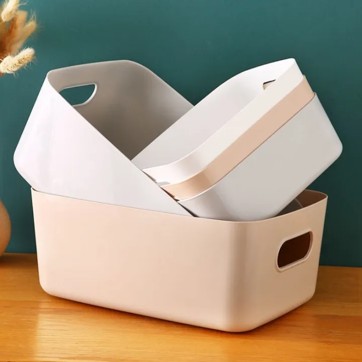 Kitchen Storage Organizer Box Portable Desk Storage Box Storage Basket ...