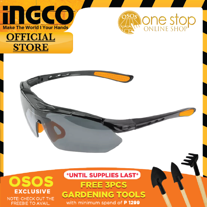 Ingco Original Safety Goggles for eye Protection Glasses (Only For ...