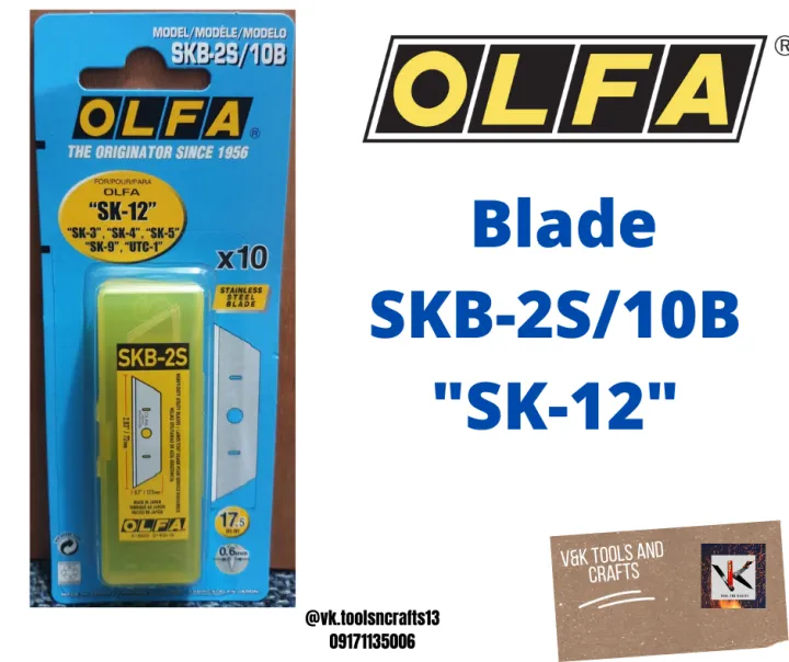 Olfa Blade SKB-2S/10B, "SK-12" | Lazada PH